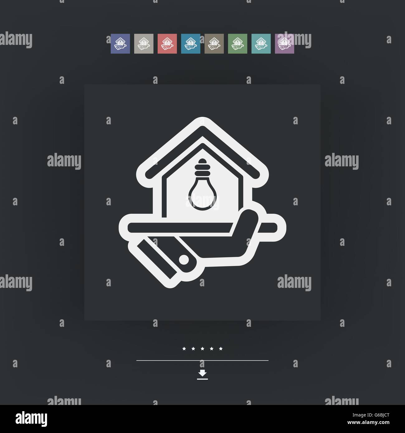 Electricity supply icon Stock Vector Image & Art - Alamy