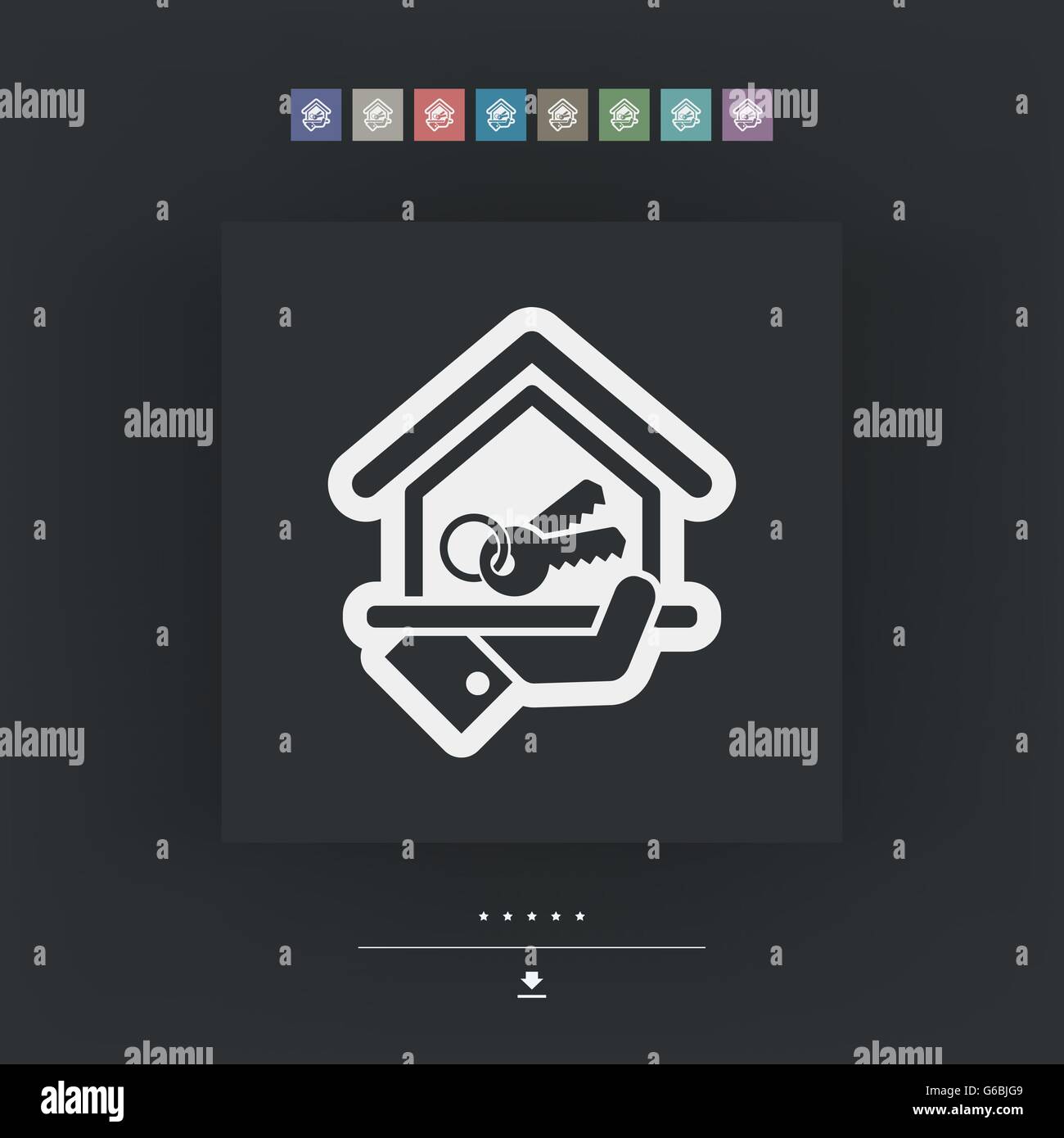 Tenement housing estate Stock Vector Images - Alamy