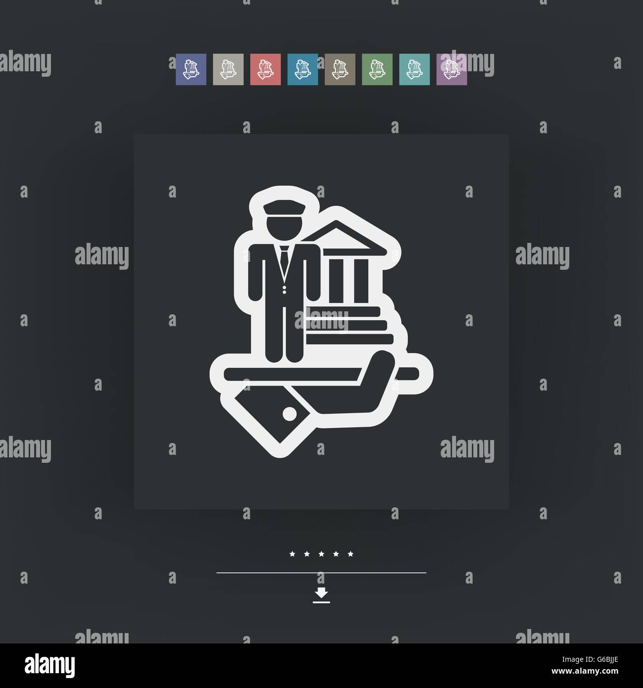 Guide for tourists Stock Vector Image & Art - Alamy