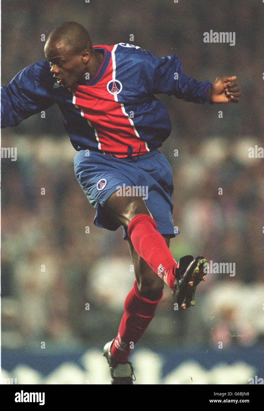 UEFA 1996 EUROPEAN CUP WINNERS CUP FINAL - PARIS ST GERMAIN v RAPID ...