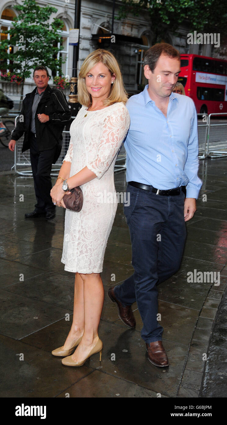 Kim Medcalf arrives for a performance of Spamalot at the Playhouse ...