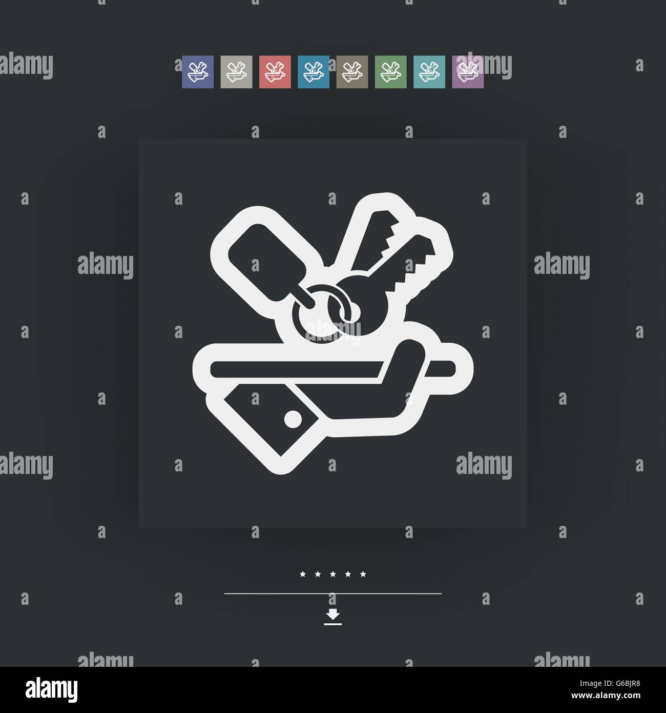 Request key Stock Vector Images - Alamy