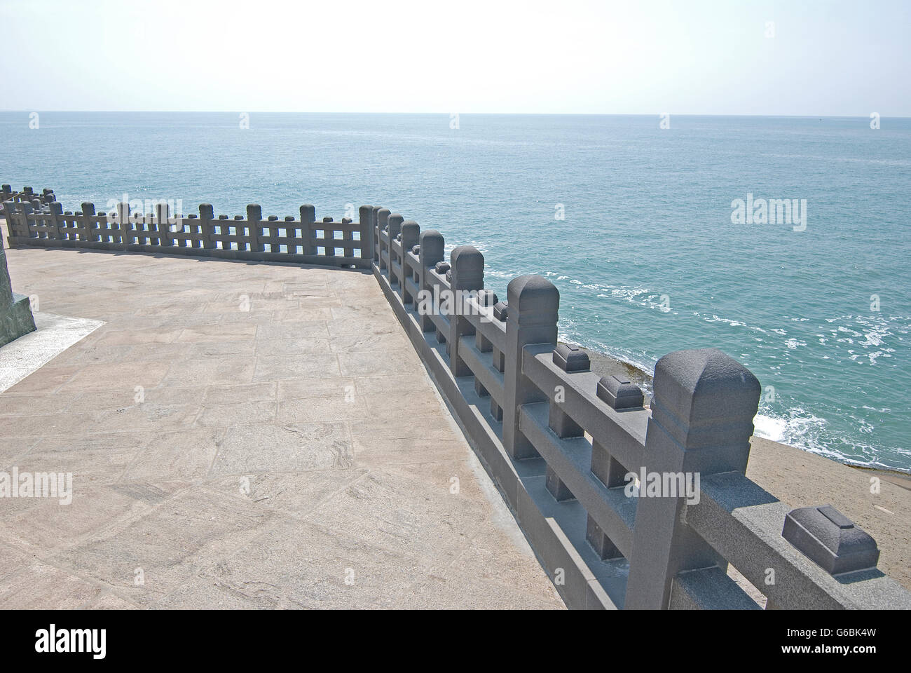 Vivekananda Rock Memorial temple, Kanyakumari, Tamil Nadu, India. This ...