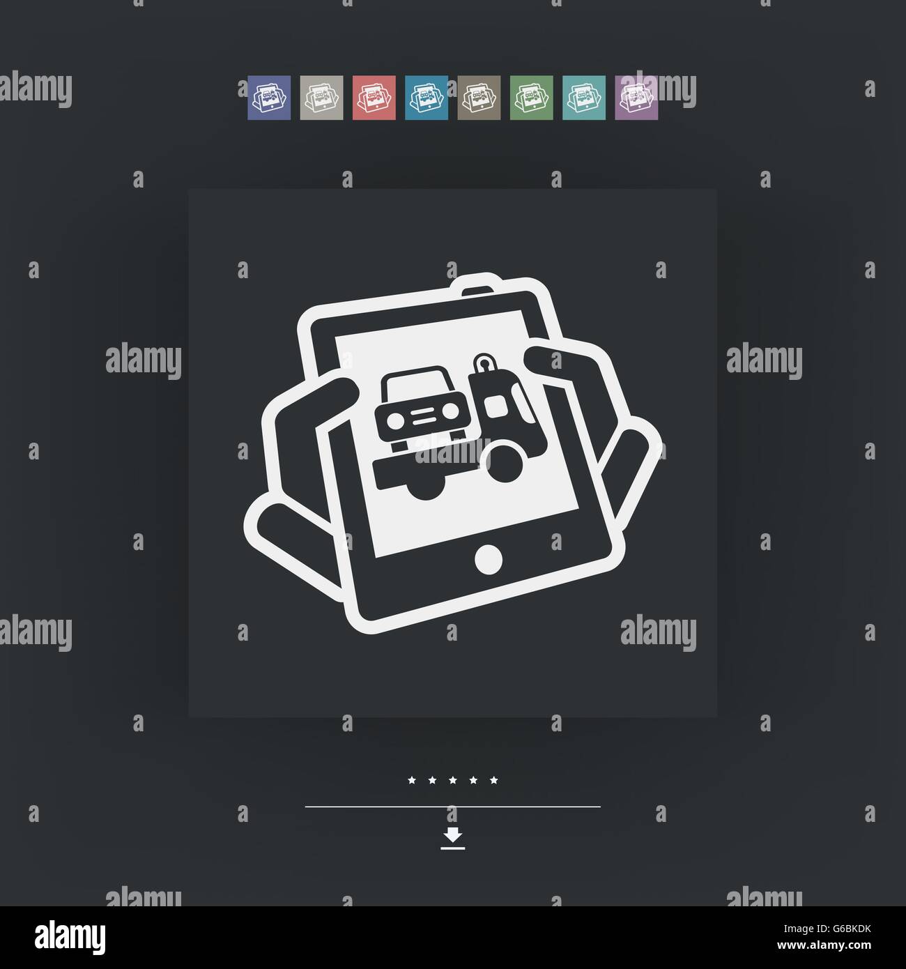 Car assistance icon Stock Vector Image & Art - Alamy