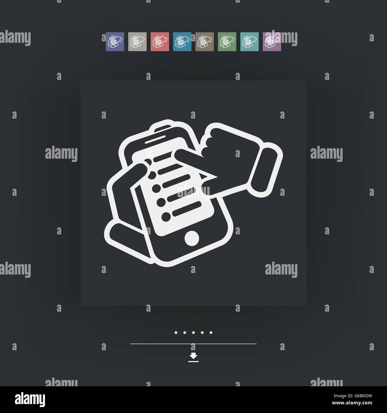Office setting Stock Vector Images - Alamy