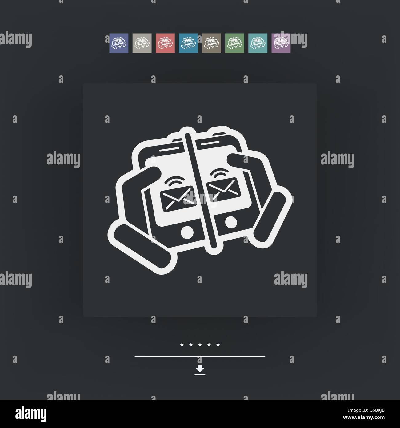 Web message icon Stock Vector Image & Art - Alamy