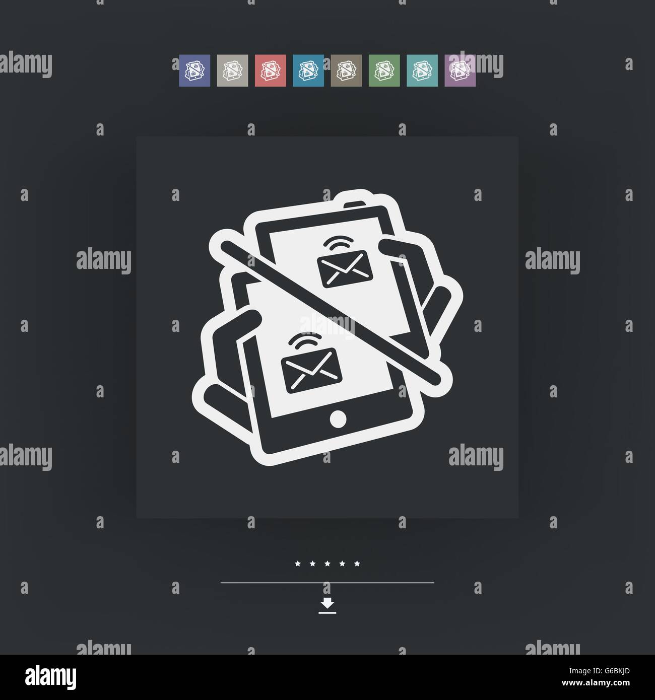 Web message icon Stock Vector Image & Art - Alamy