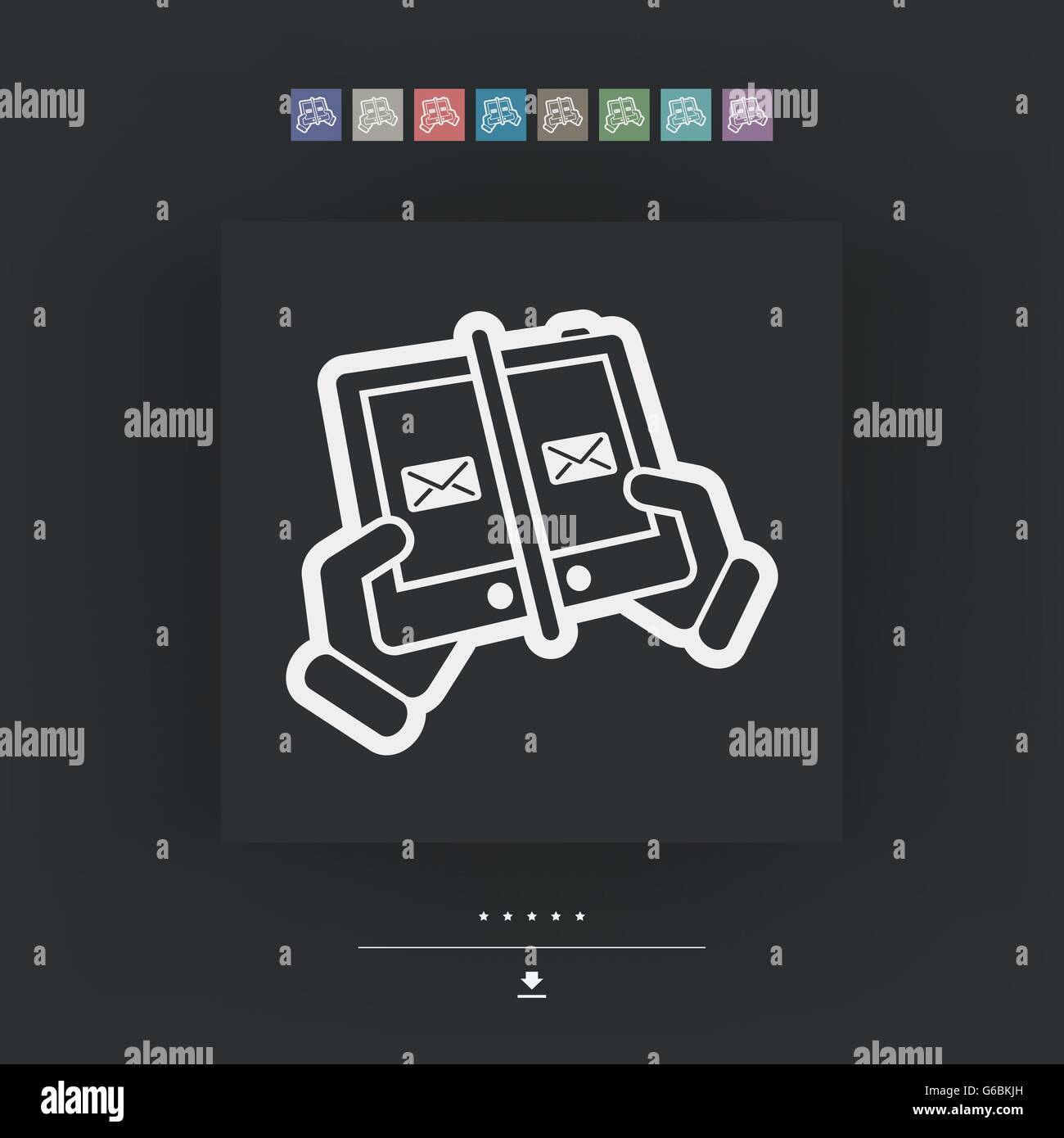 Web message icon Stock Vector Image & Art - Alamy