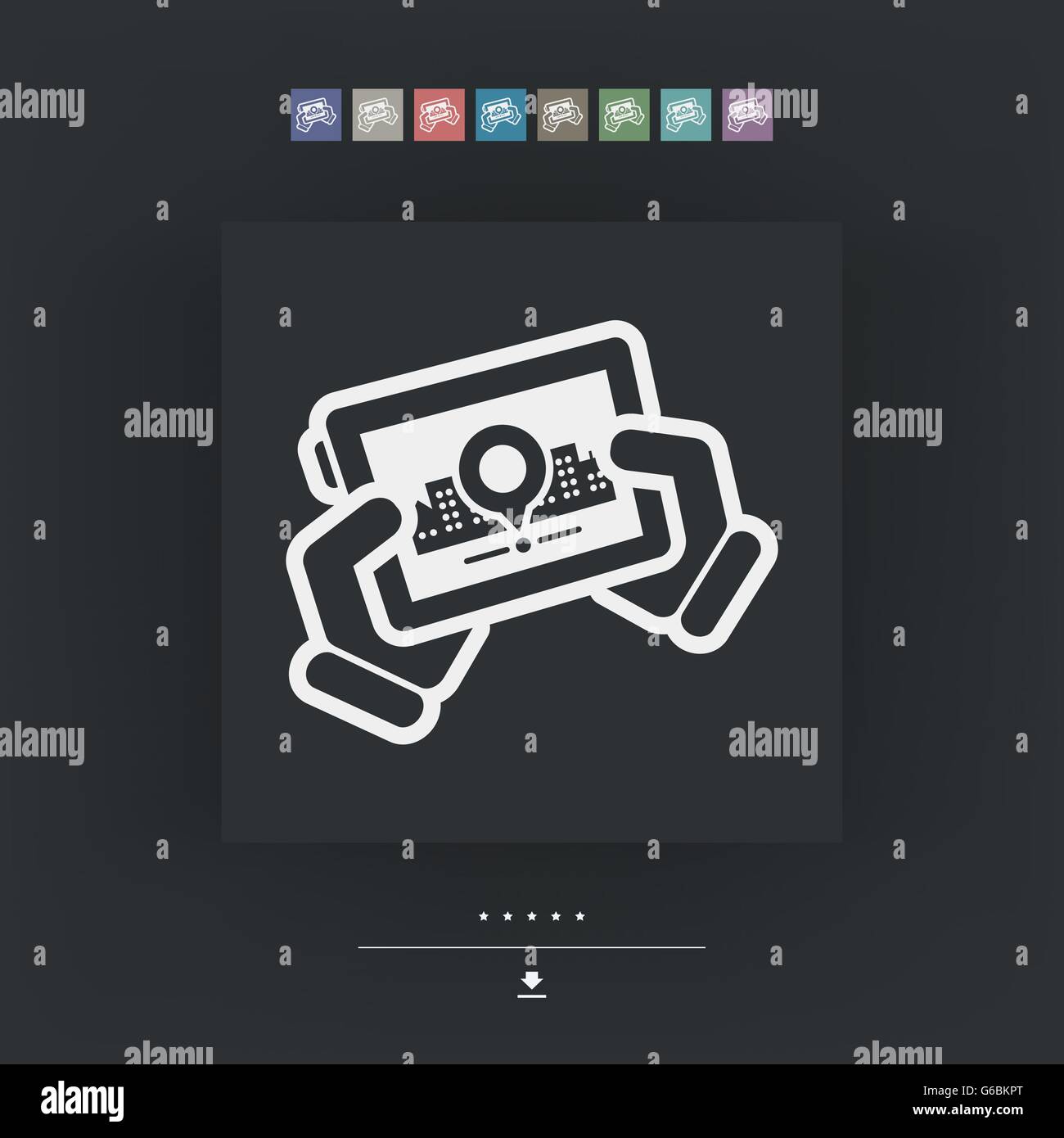 City map icon Stock Vector Image & Art - Alamy