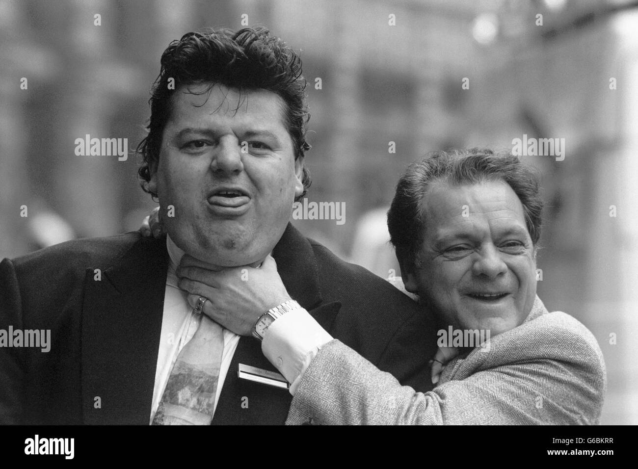 Del boy david jason Black and White Stock Photos & Images - Alamy