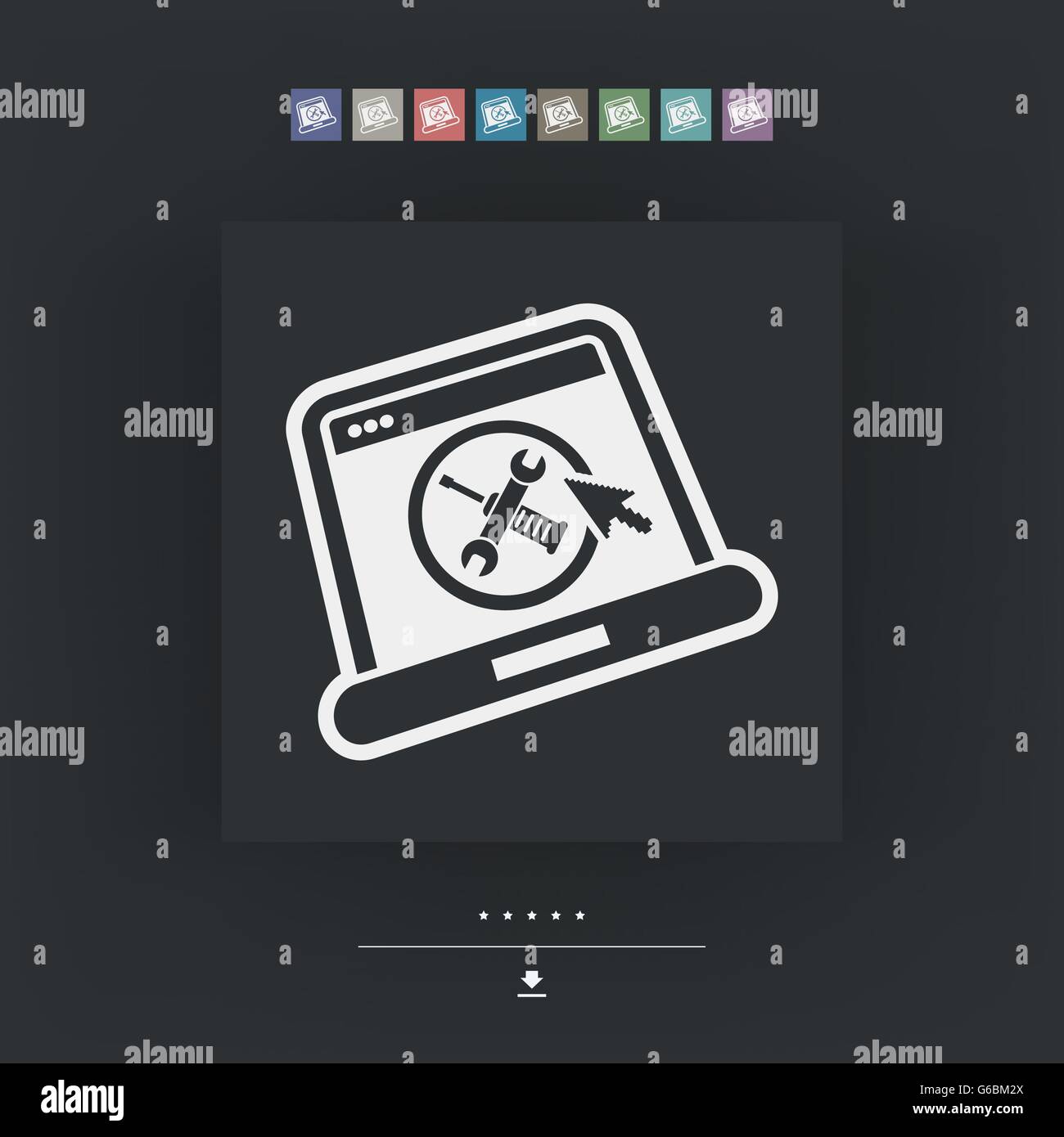 Services setting Stock Vector Images - Alamy