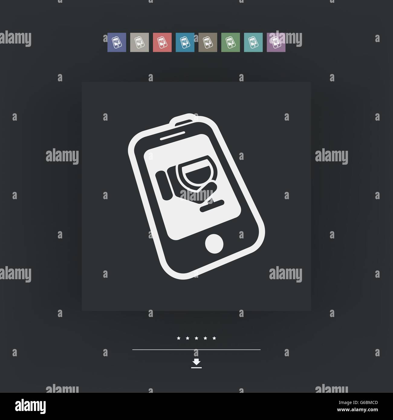 Celebrate mobile Stock Vector Images - Alamy