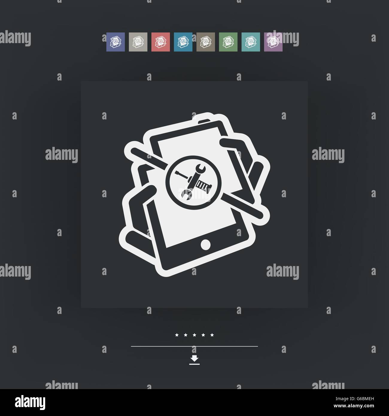 Repair maintenance mobile devices hi-res stock photography and images ...