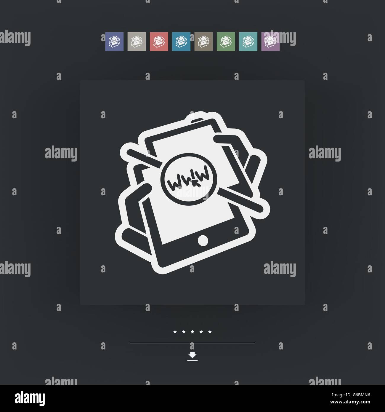 Web connection sharing Stock Vector Image & Art - Alamy