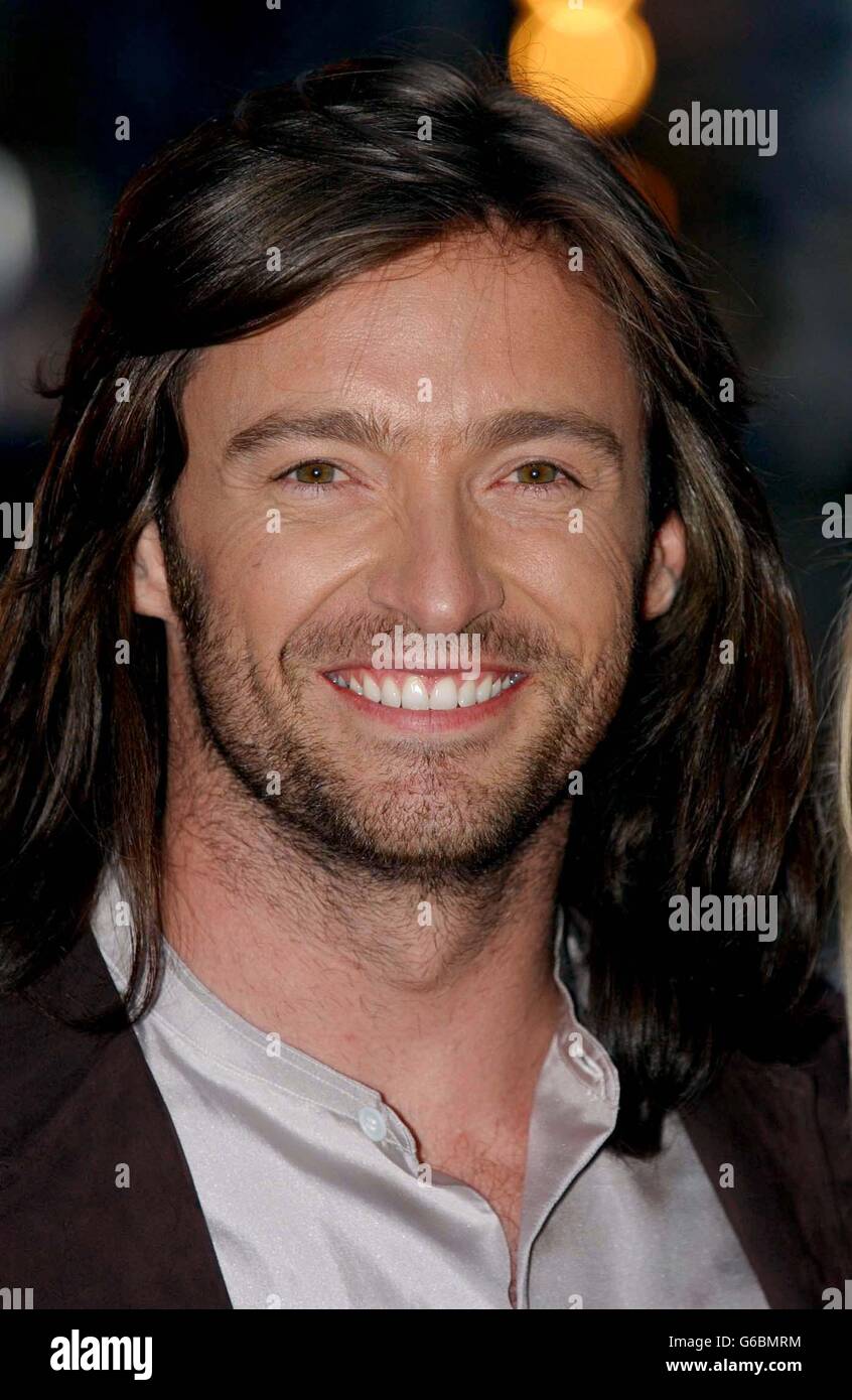 Actor Hugh Jackman arriving at the Odeon West End, London, for the UK ...