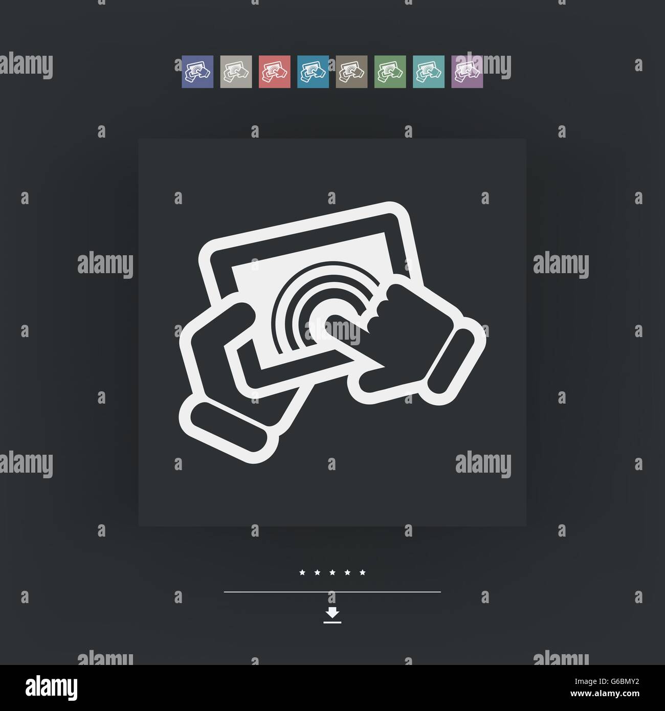 Pad Horizontal Stock Vector Images - Alamy