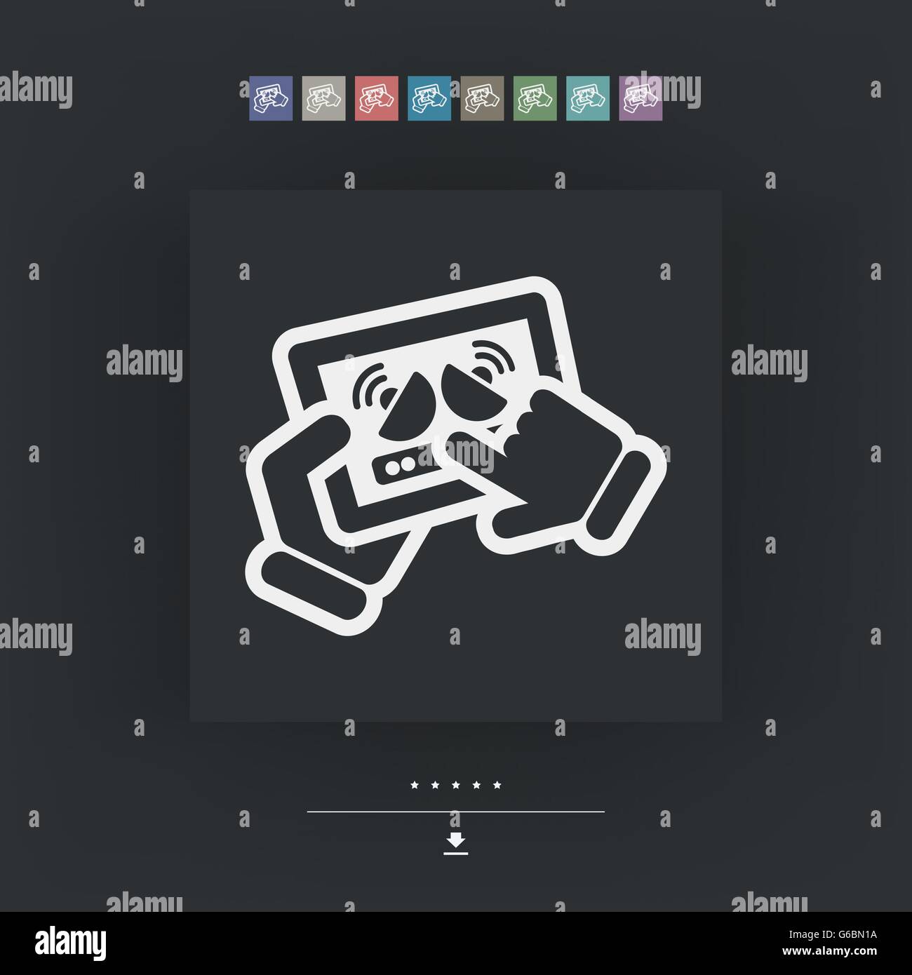 Tablet wi fi signal Stock Vector Images - Alamy