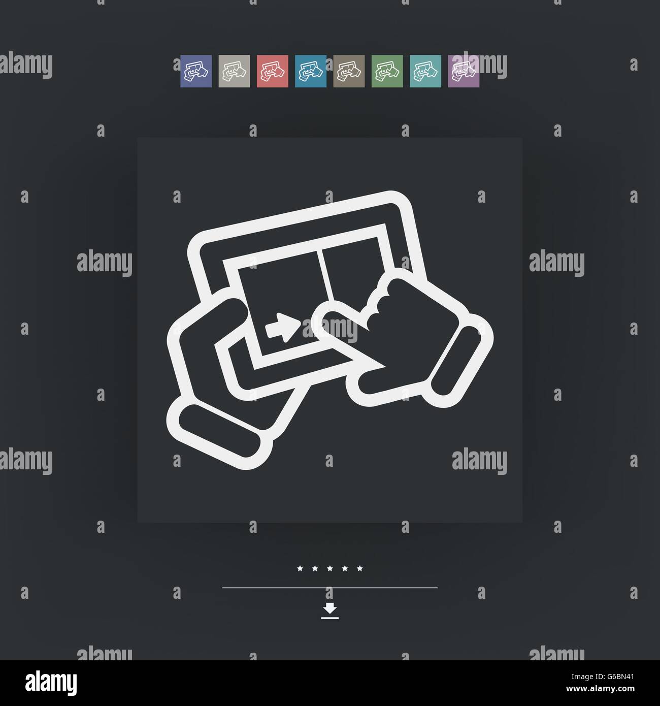 Touch sliding hi-res stock photography and images - Alamy