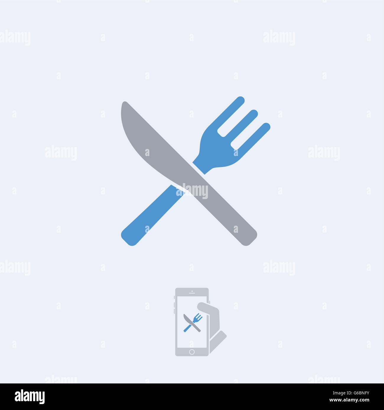 Menu restaurant tablet Stock Vector Images - Alamy