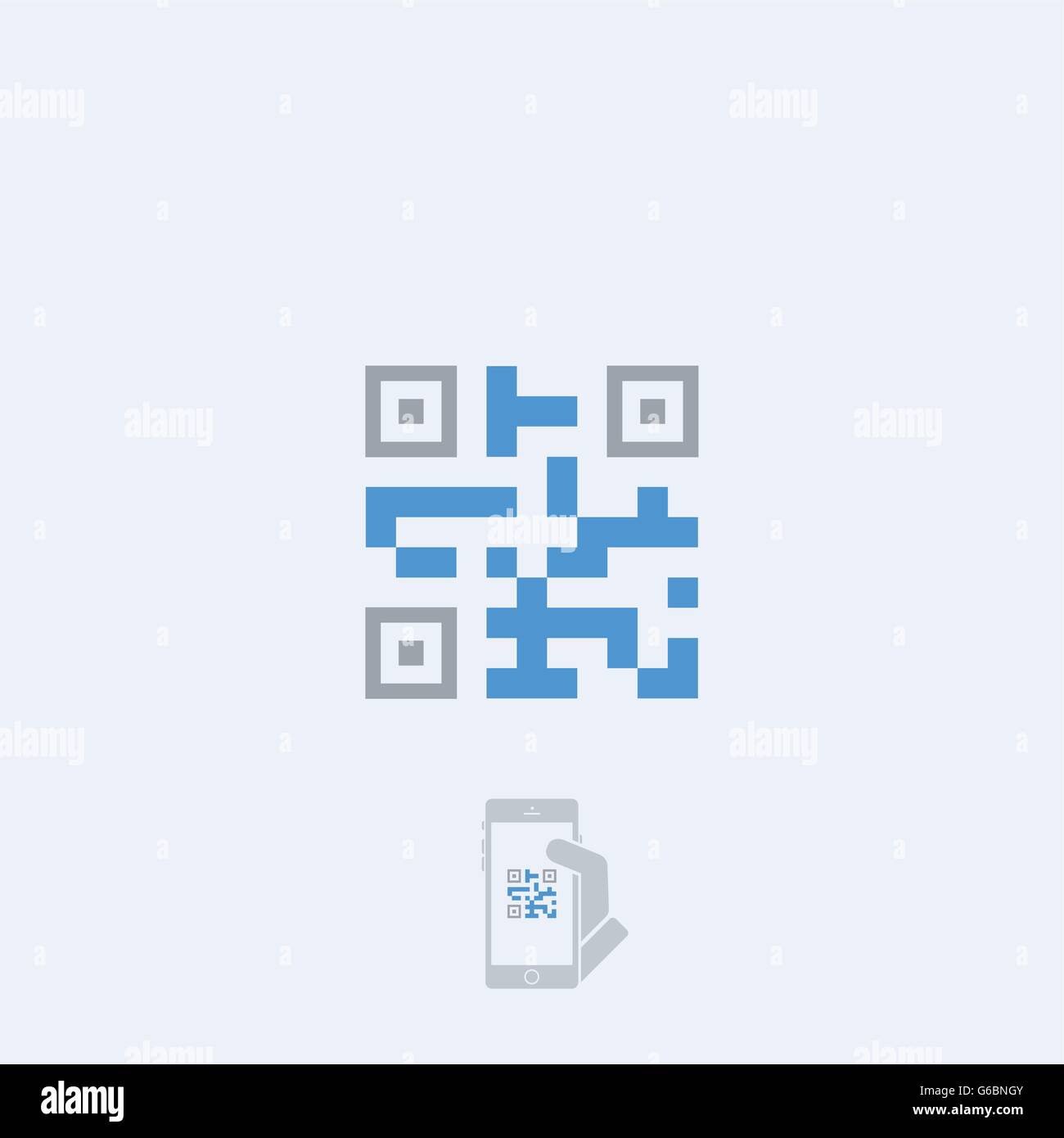Qr code icon Stock Vector Image & Art - Alamy