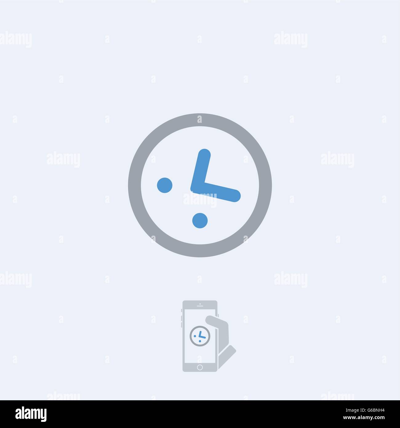 Delay clock Stock Vector Images - Alamy