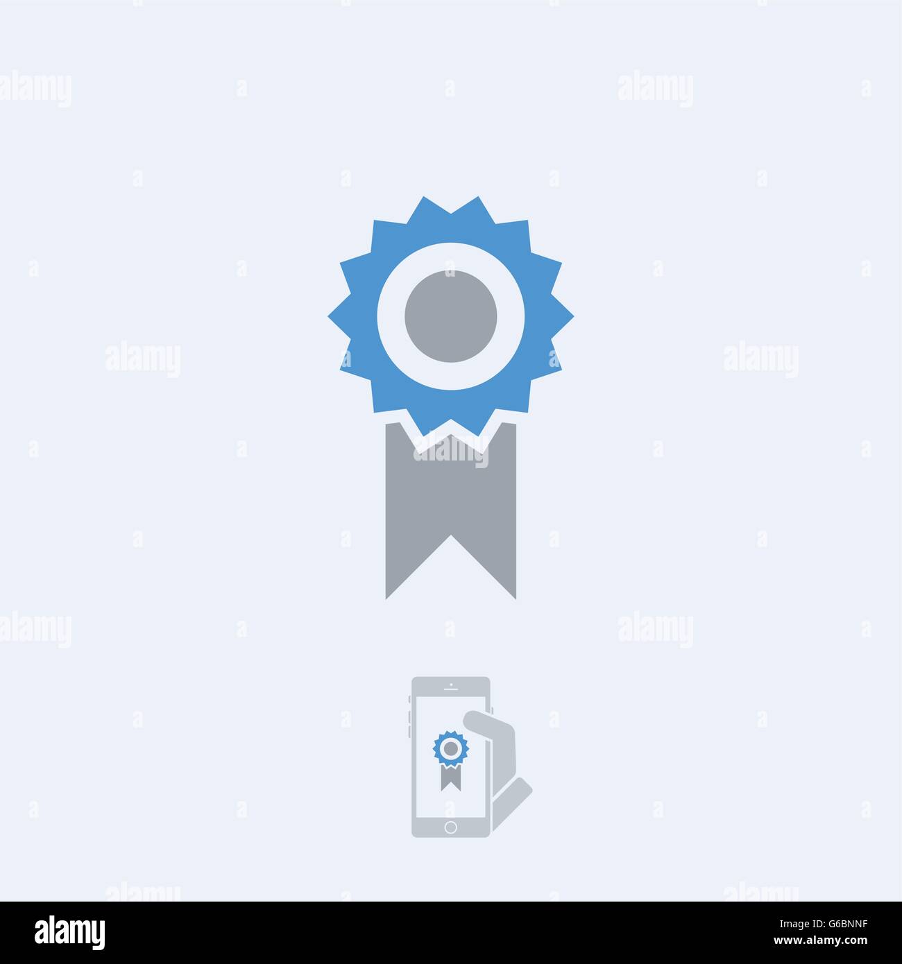 Rosette icon hi-res stock photography and images - Alamy