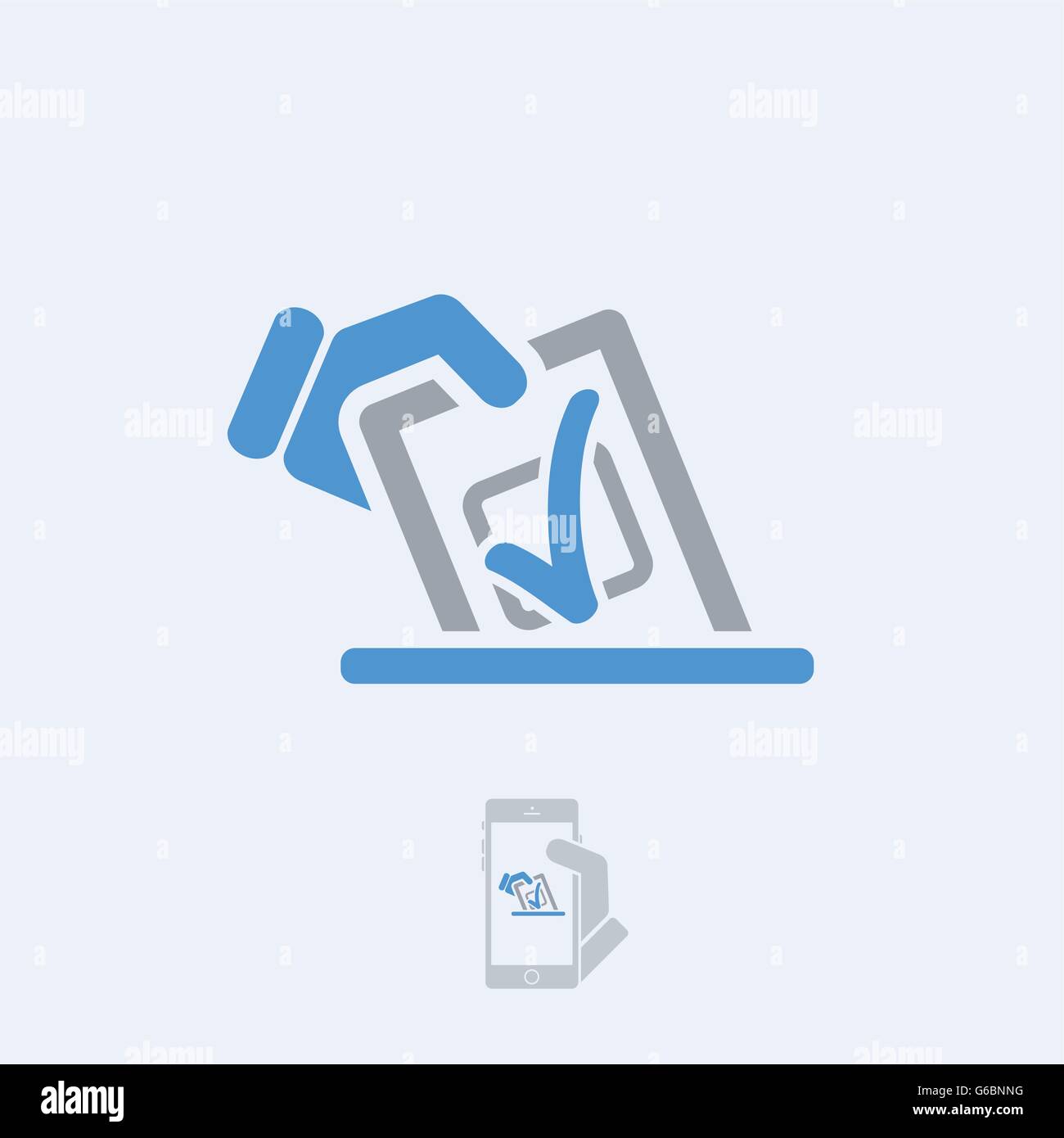 Voter application Stock Vector Images - Alamy