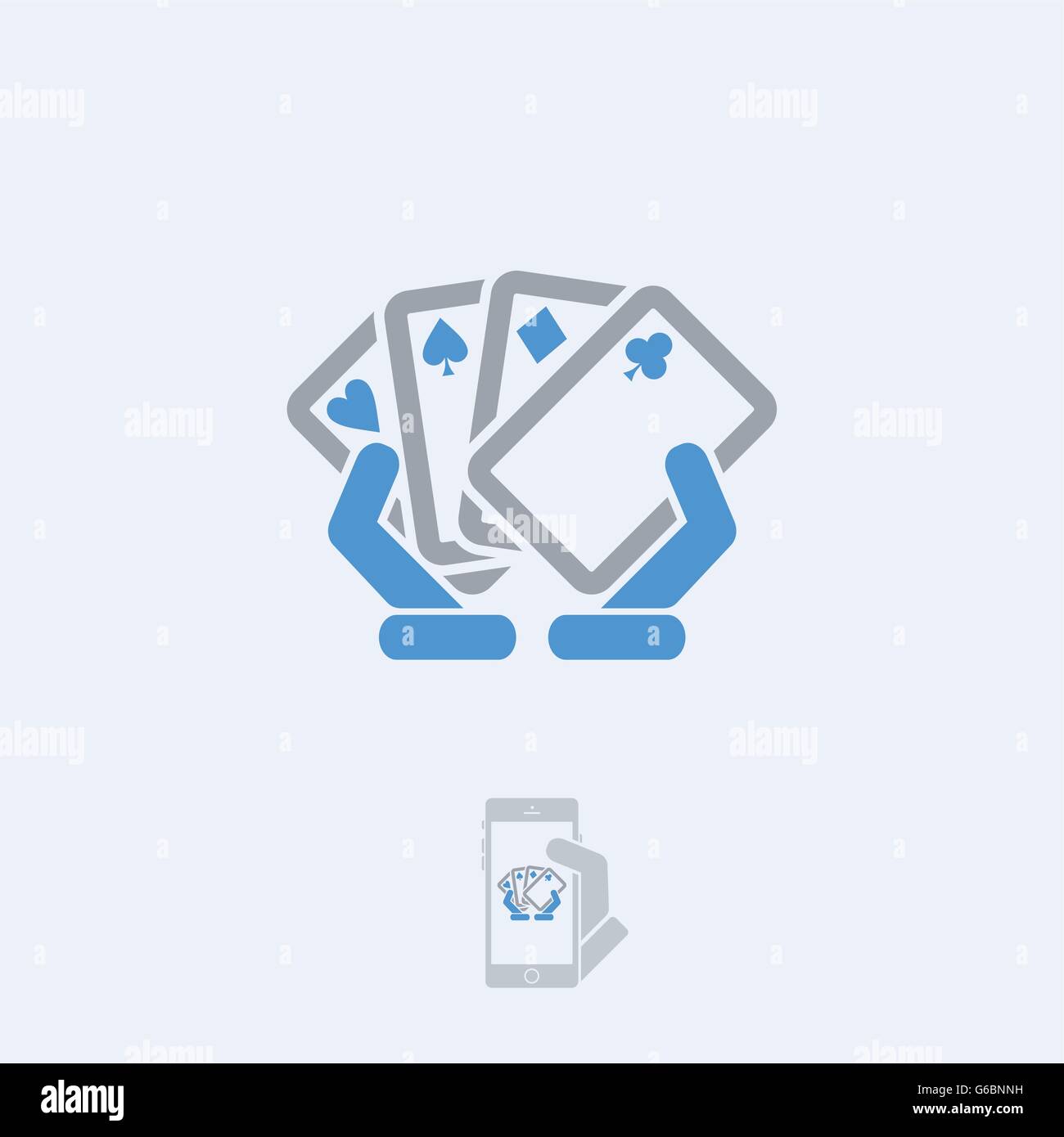 Poker icon hi-res stock photography and images - Alamy