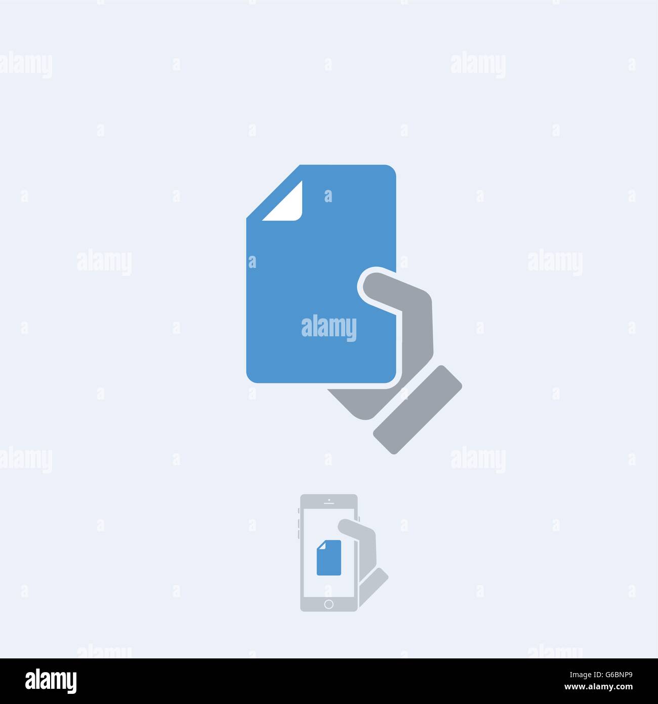 Vector illustration a4 sheet line Stock Vector Images - Alamy