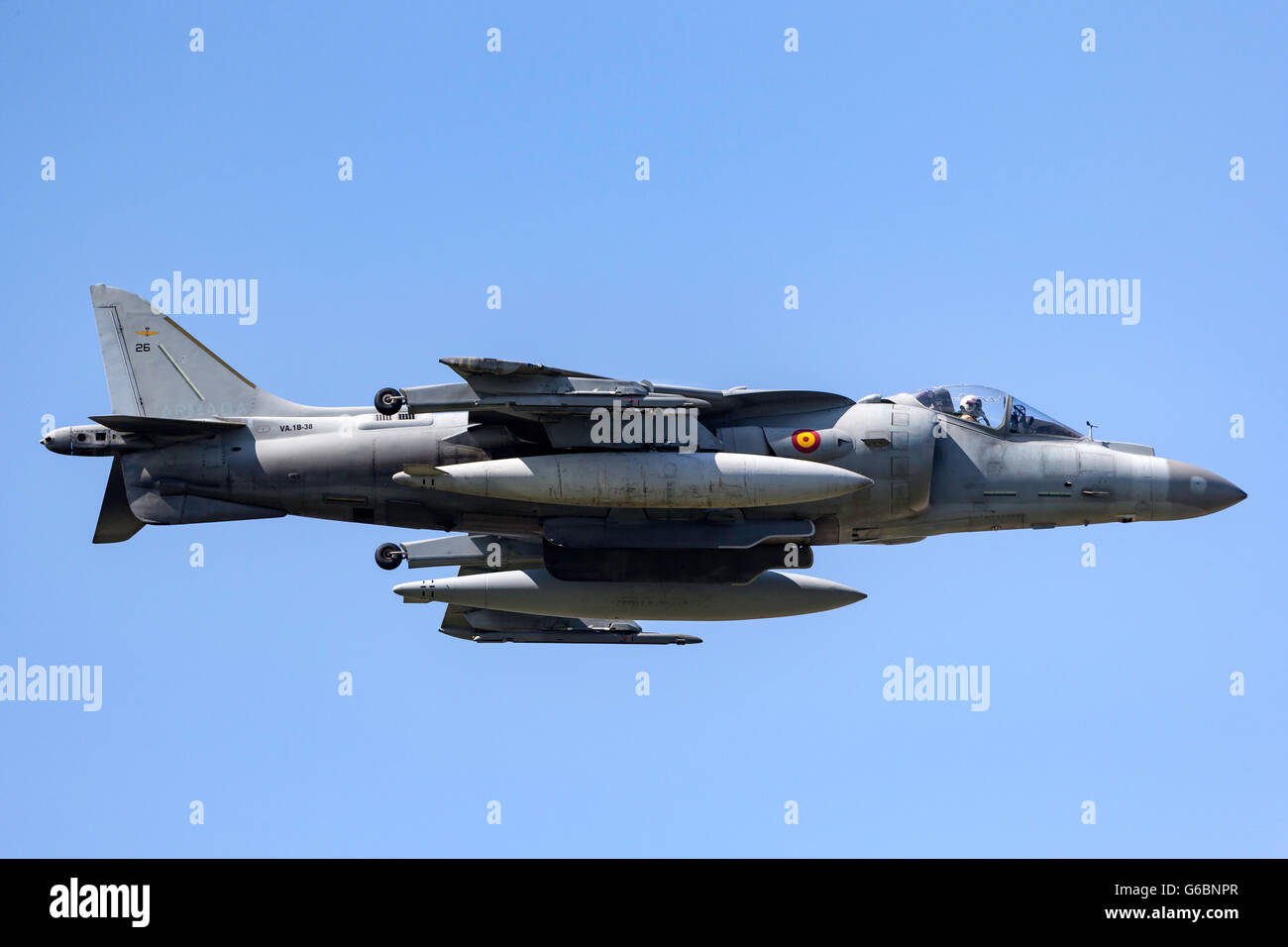 Spanish Navy (Armada Española) McDonnell Douglas EAV-8B Harrier Jump ...
