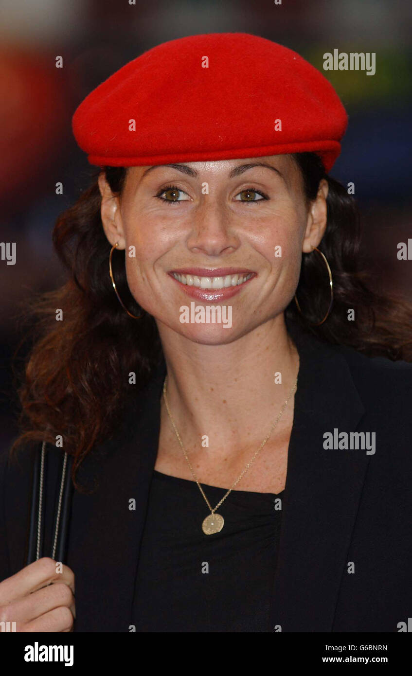 X-Men 2 Premiere Driver. Actress Minnie Driver arriving at the Odeon ...
