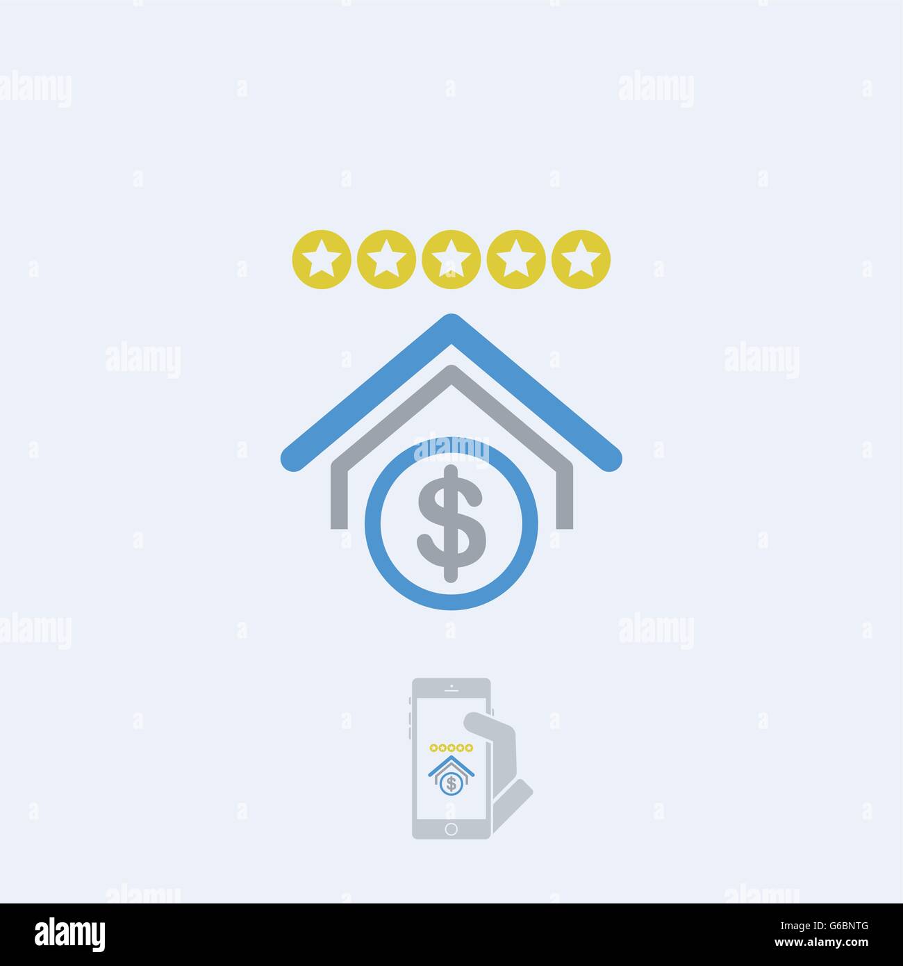 Bank rating icon Stock Vector Image & Art - Alamy