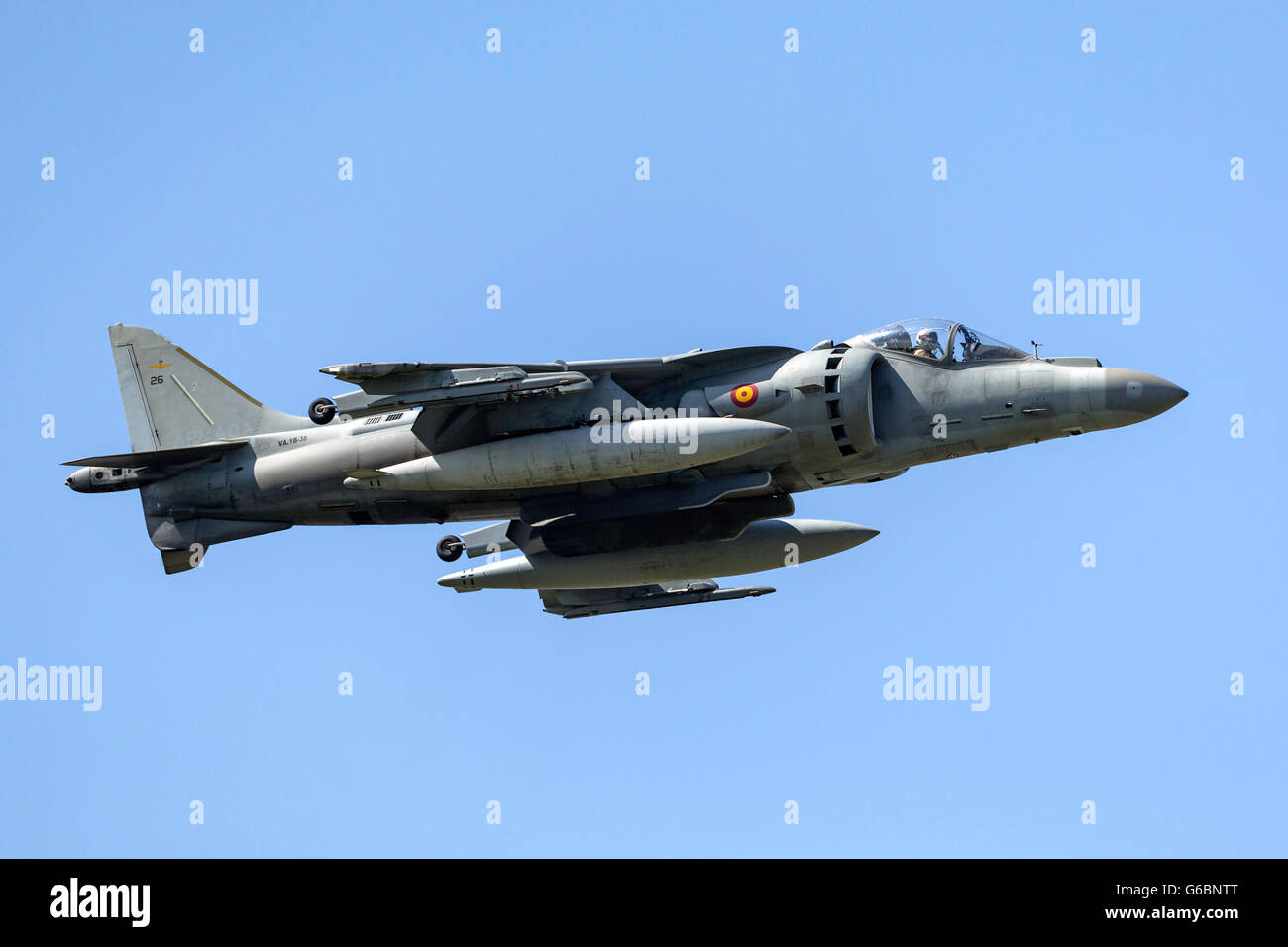 Spanish Navy (Armada Española) McDonnell Douglas EAV-8B Harrier Jump ...