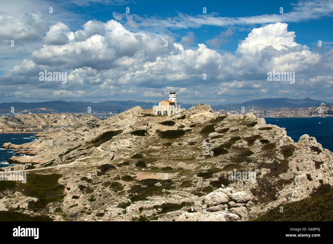 Îles du Frioul, Marseille, France Stock Photo - Alamy