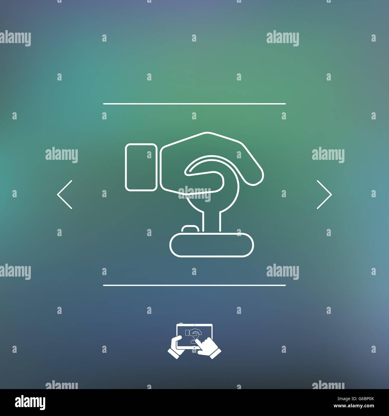Joystick icon Stock Vector Images - Alamy