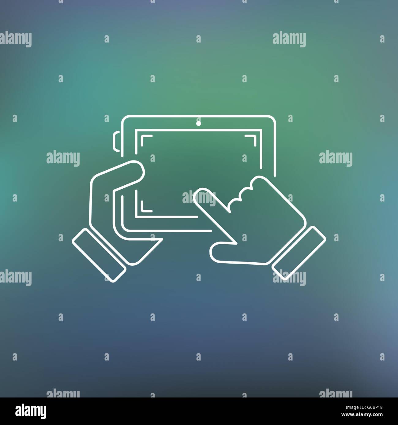 Thin edge Stock Vector Images - Alamy