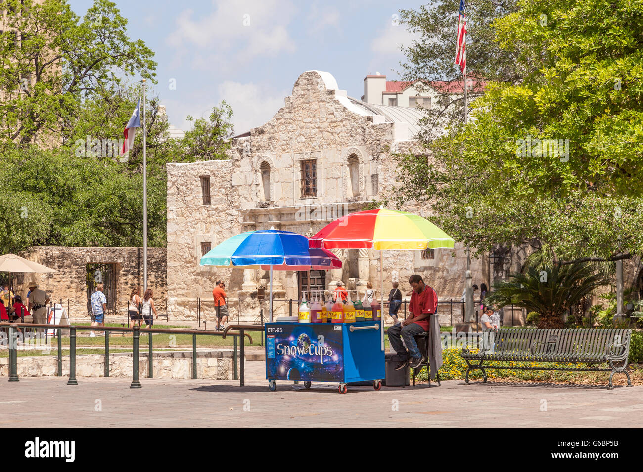 The Alamo Mission in San Antonio, Texas Stock Photo - Alamy