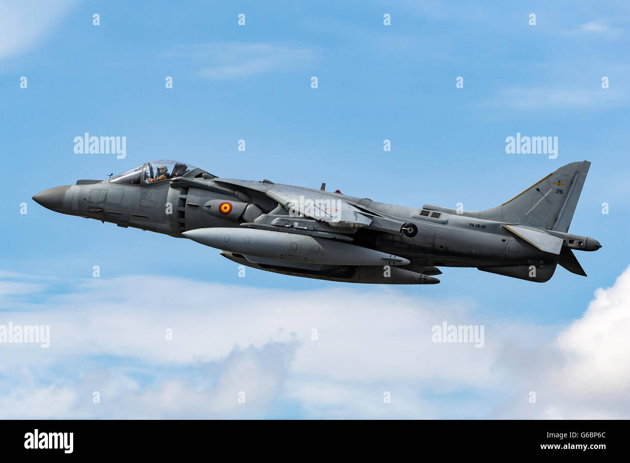 Spanish Navy (Armada Española) McDonnell Douglas EAV-8B Harrier Jump ...