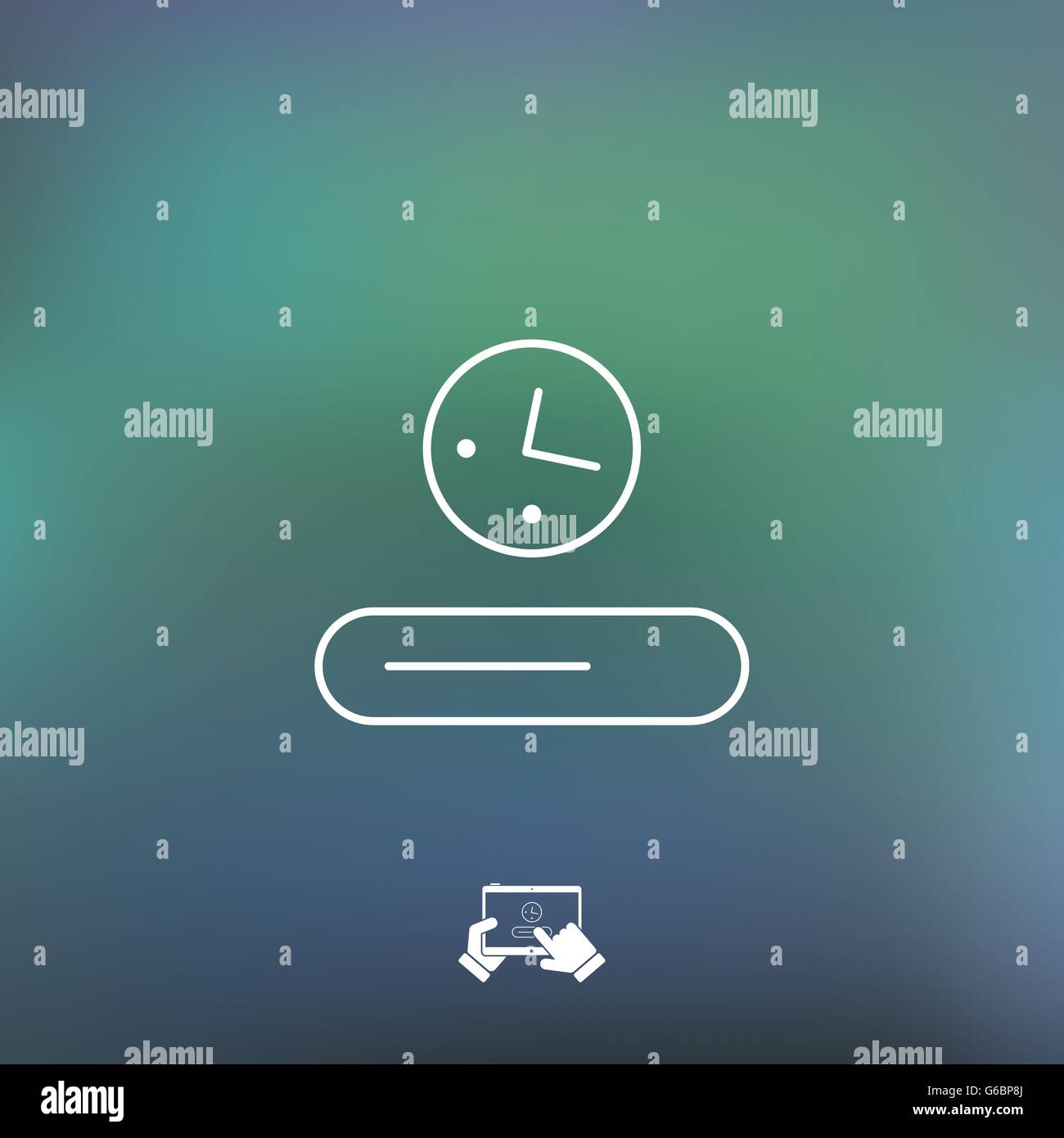 Progression bar icon Stock Vector Image & Art - Alamy