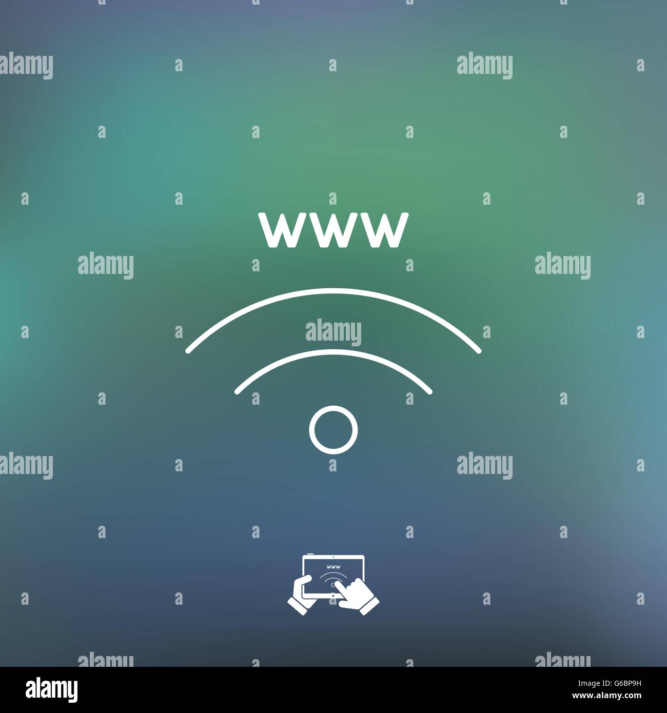 Internet router icon linear hi-res stock photography and images - Alamy