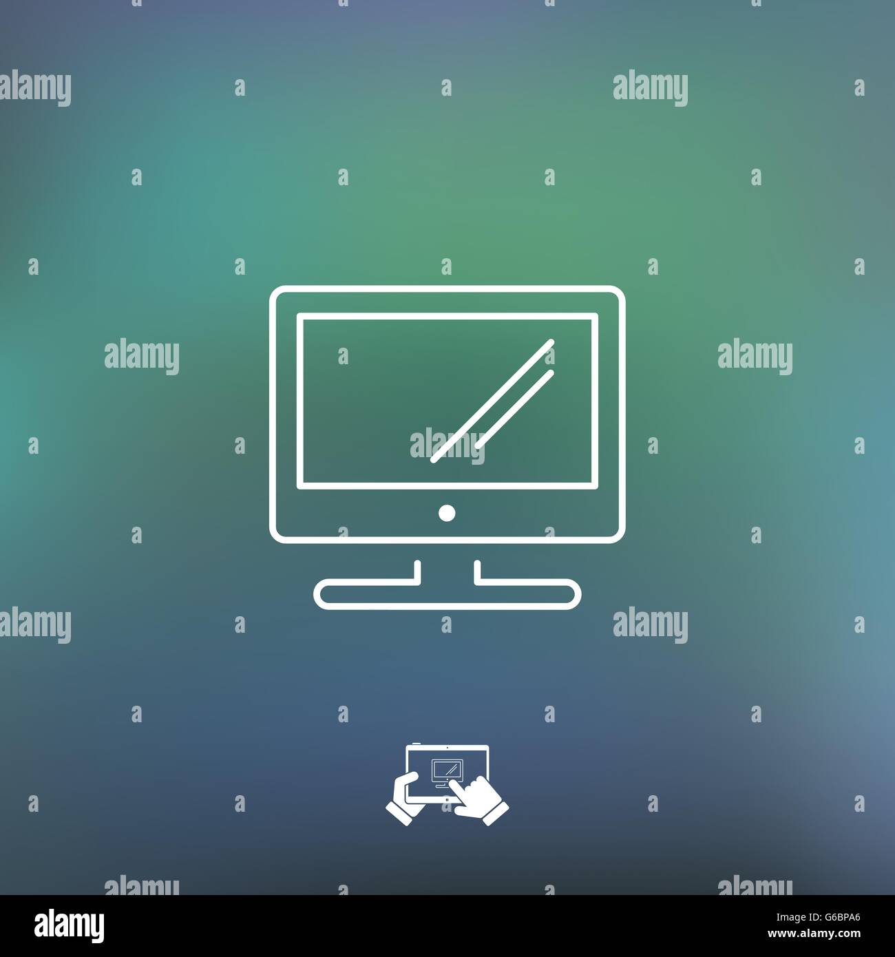 Touch screen television studio hi-res stock photography and images - Alamy