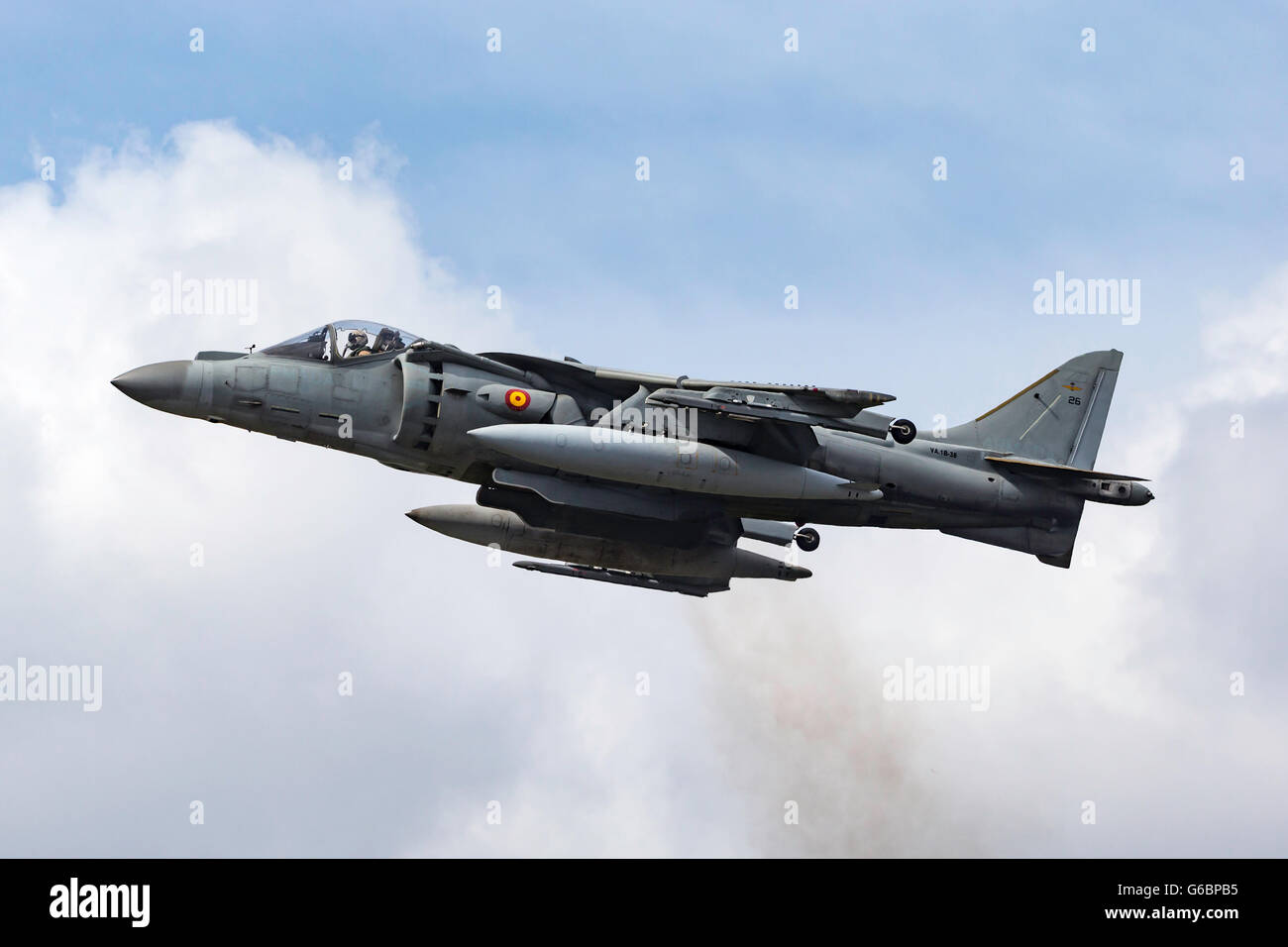 Spanish Navy (Armada Española) McDonnell Douglas EAV-8B Harrier Jump ...