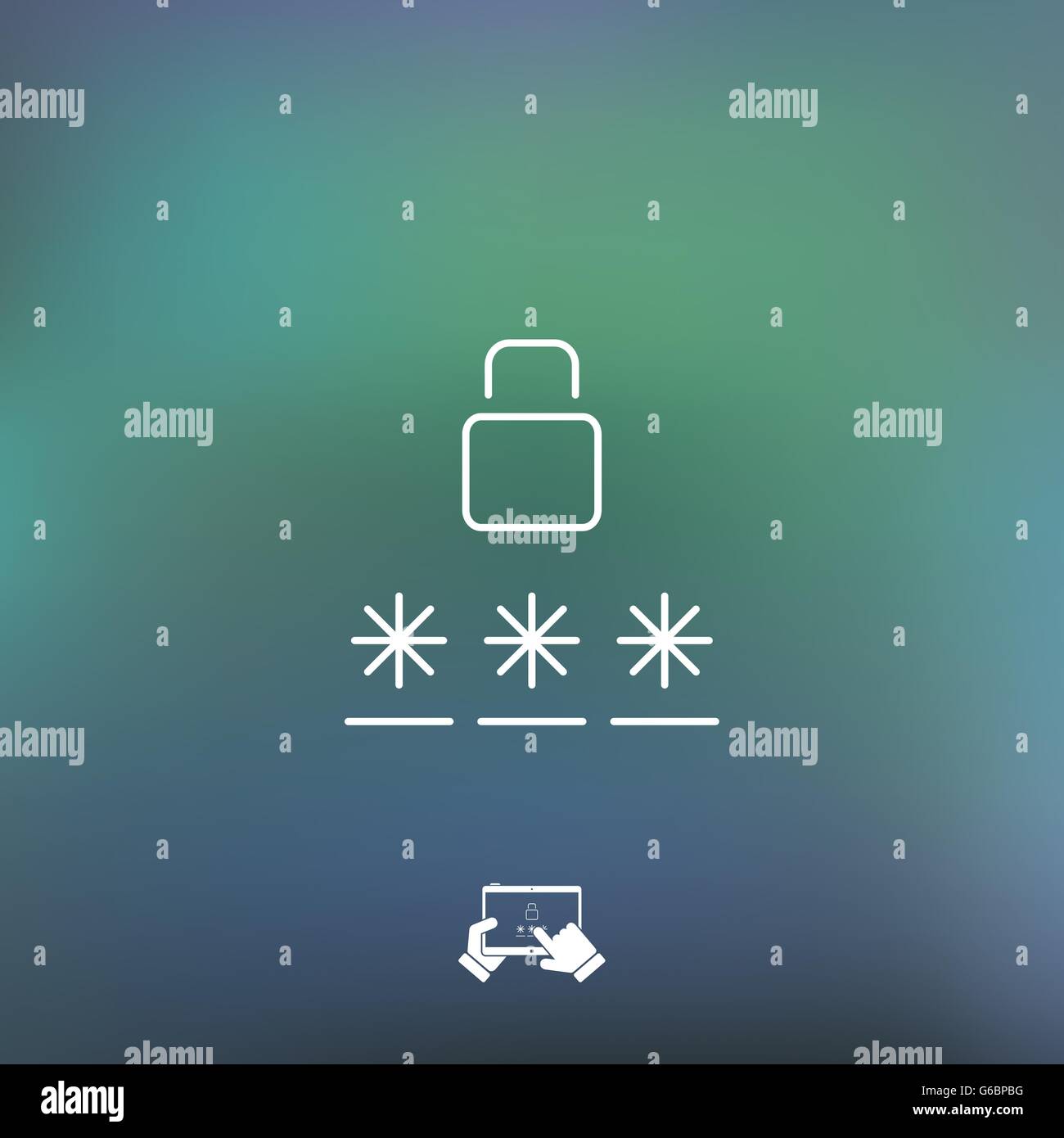 Login icon Stock Vector Images - Alamy
