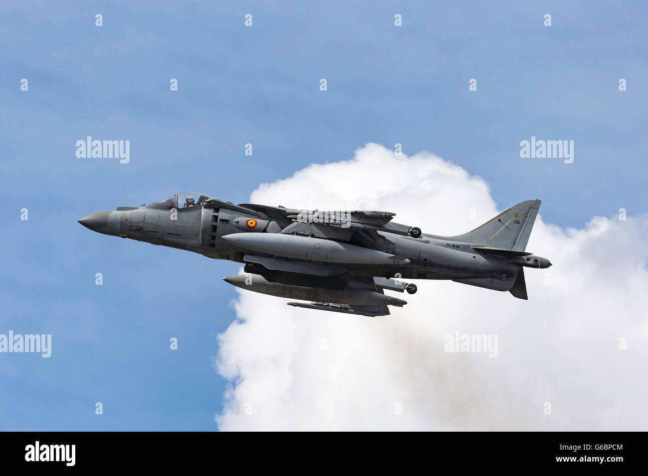 Spanish Navy (Armada Española) McDonnell Douglas EAV-8B Harrier Jump ...