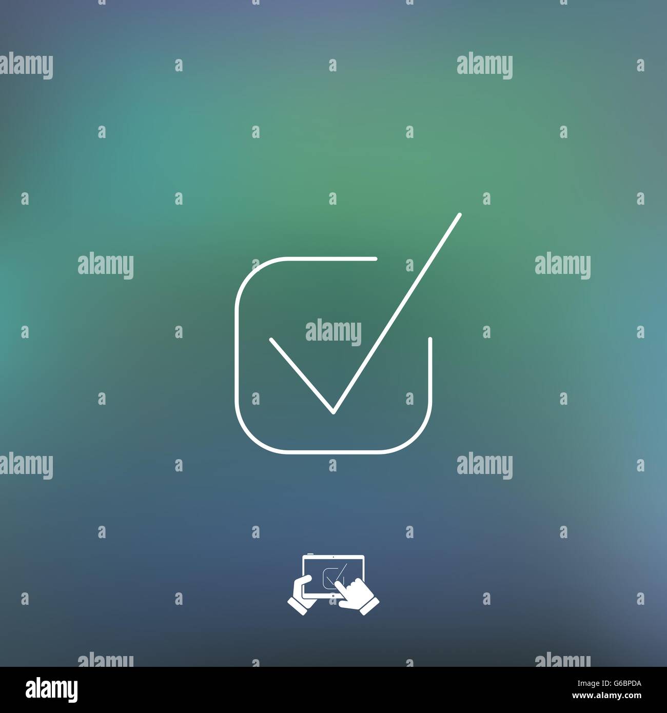 Approval icon hi-res stock photography and images - Alamy