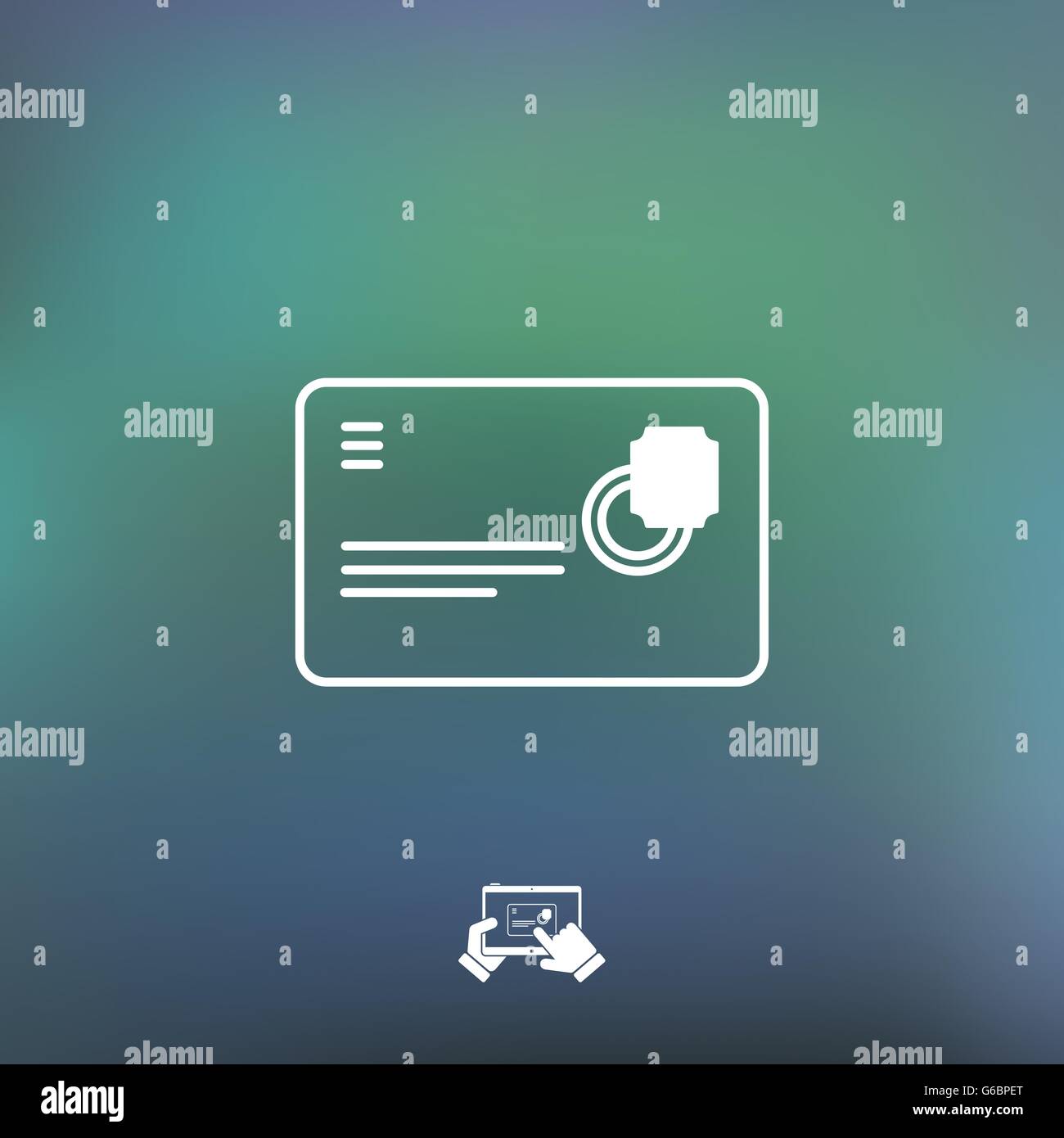 Postal icon hi-res stock photography and images - Alamy