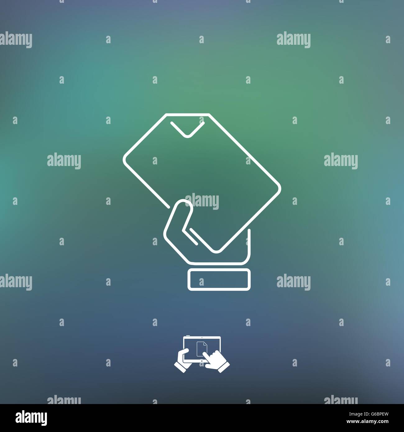 Vector illustration a4 sheet line hi-res stock photography and images ...