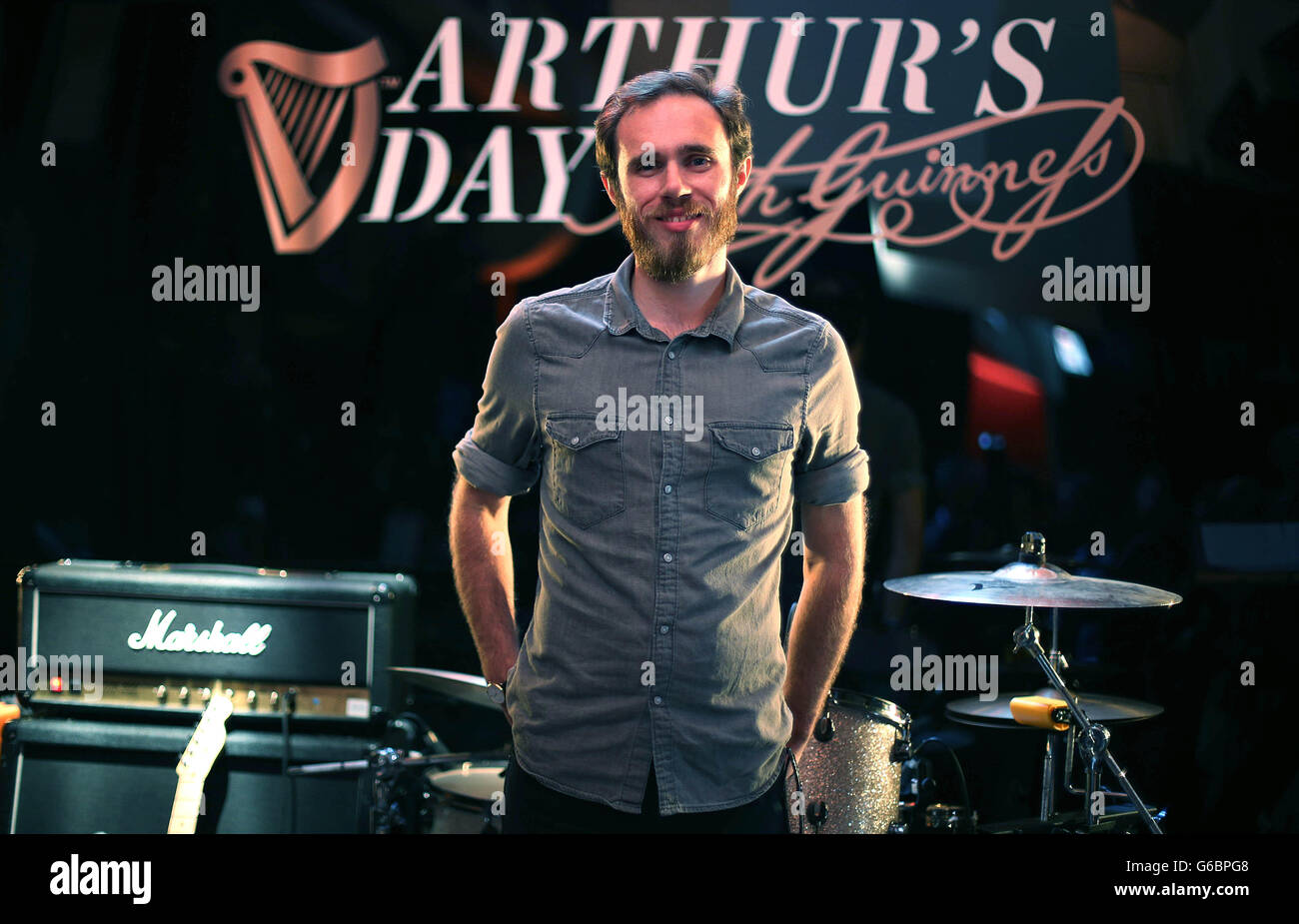 Irish singer/songwriter James Vincent McMorrow poses for pictures at ...
