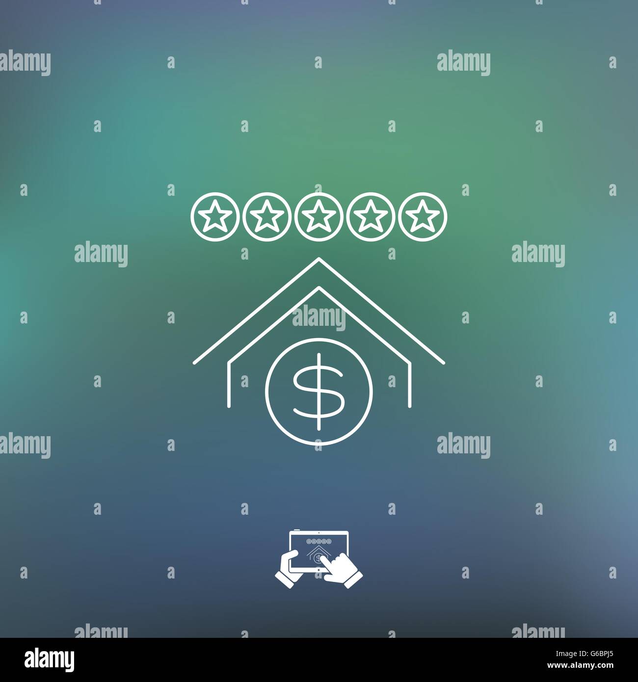 Bank rating icon Stock Vector Image & Art - Alamy