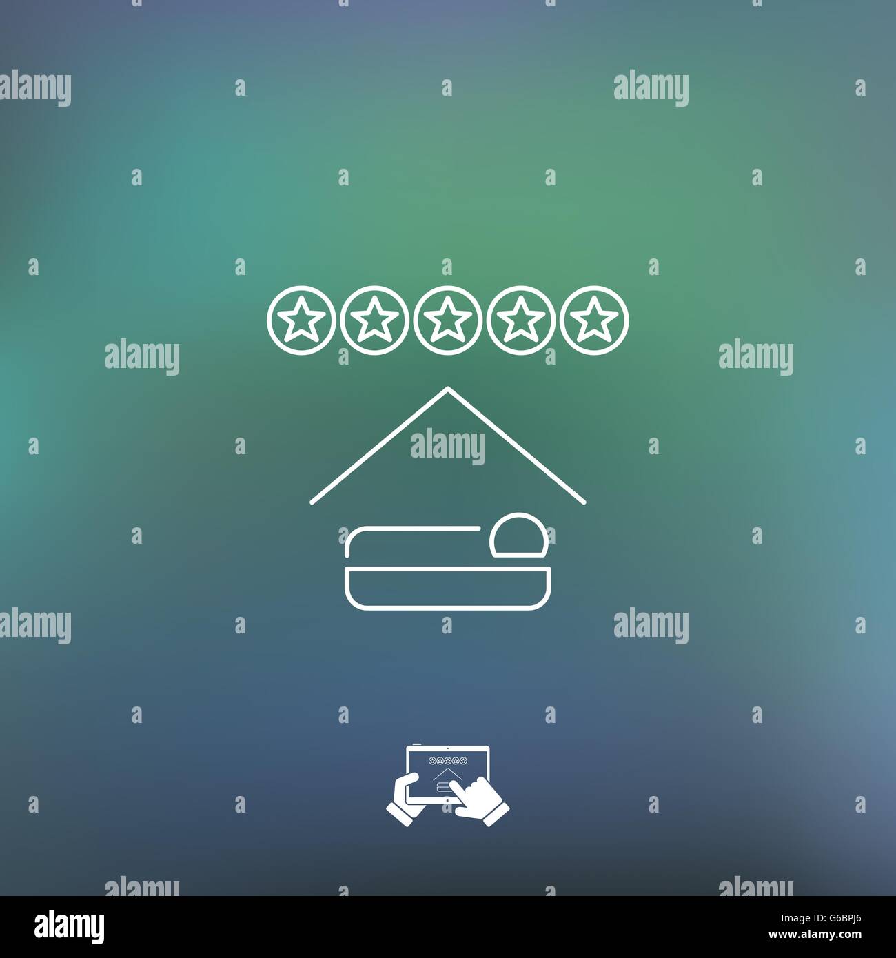 Hotel rating icon Stock Vector Image & Art - Alamy